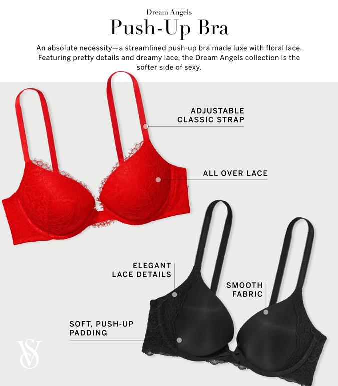 Buy Smooth Wireless Push-Up Plunge Bra Online | Victoria's Secret India
