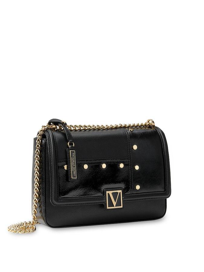 Buy The Victoria Medium Shoulder Bag Black Online - Style ID ...