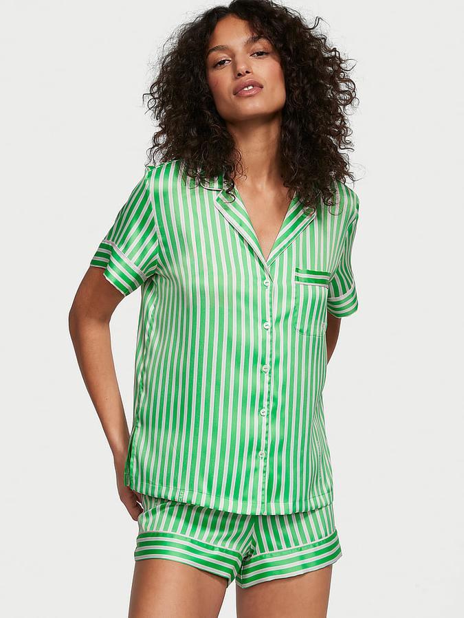 Buy Satin Short Pajama Set Online | Victoria's Secret India